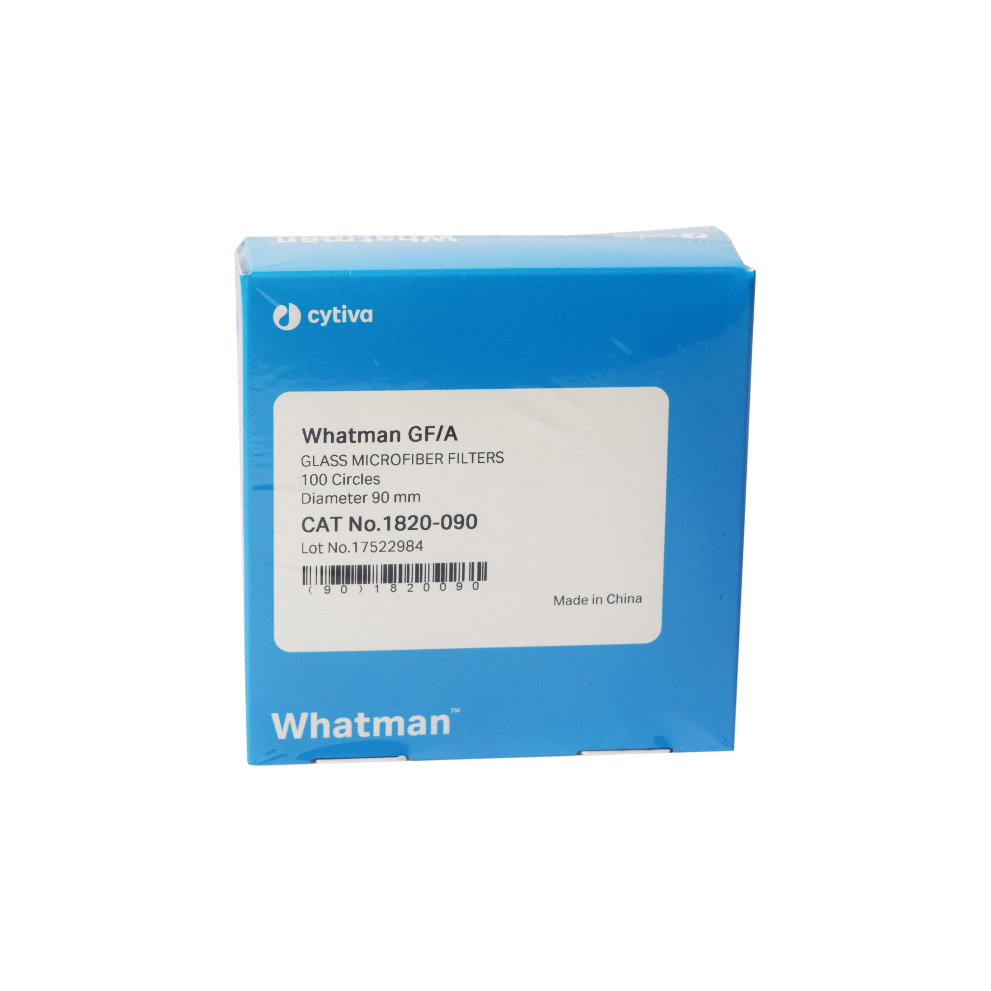 Whatman Grade GF/A Fine Retention Filter, 1.6um, 90mm D Circle, Binder ...
