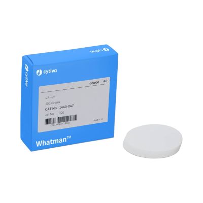 Whatman Grade 40 Ashless Filter Paper, 42.5mm Circle, 100 Pack
