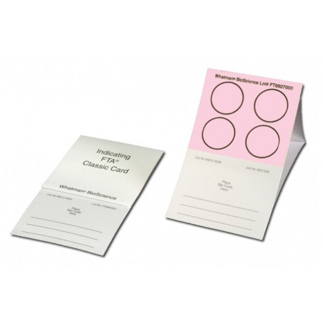 Tisch Scientific | Qiagen FTA Classic Card, Indicating, 4 Sample Areas ...