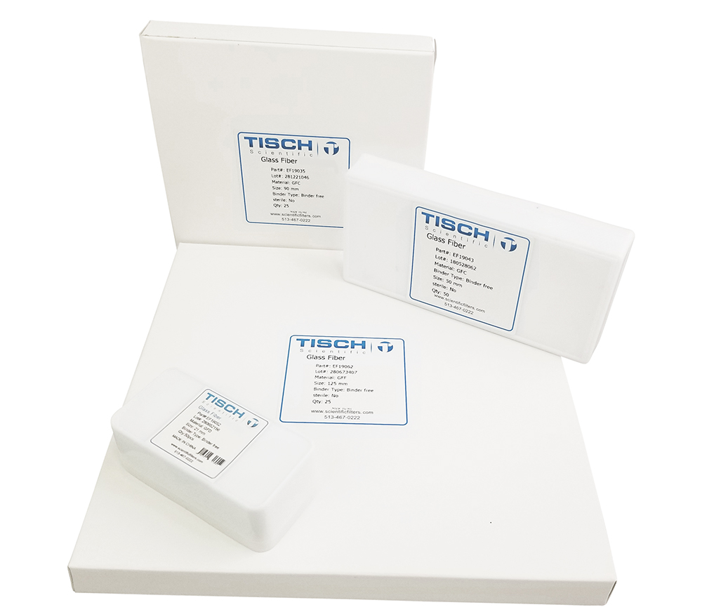 Tisch Scientific | Tisch Grade B Glass Fiber Filter Paper 1.0um, 110mm ...