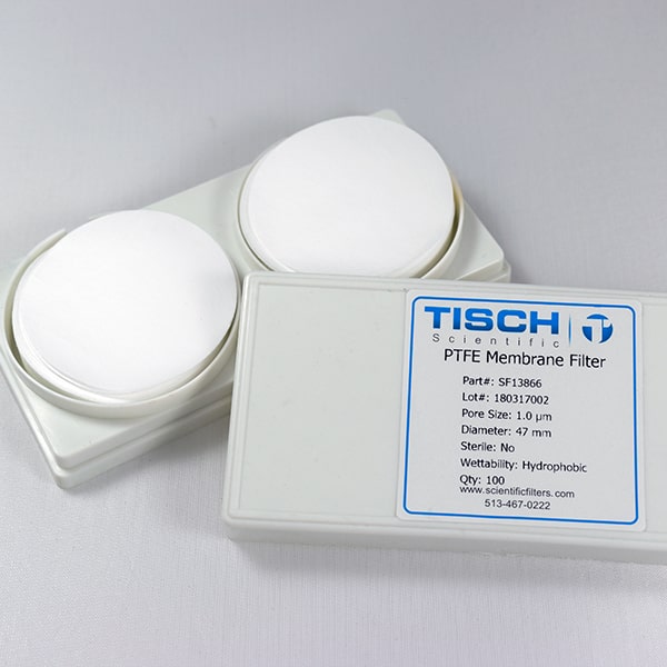 Tisch Polypropylene Membrane Filters, 1.2um, 25mm, Nonsterile, 200/Pk ...