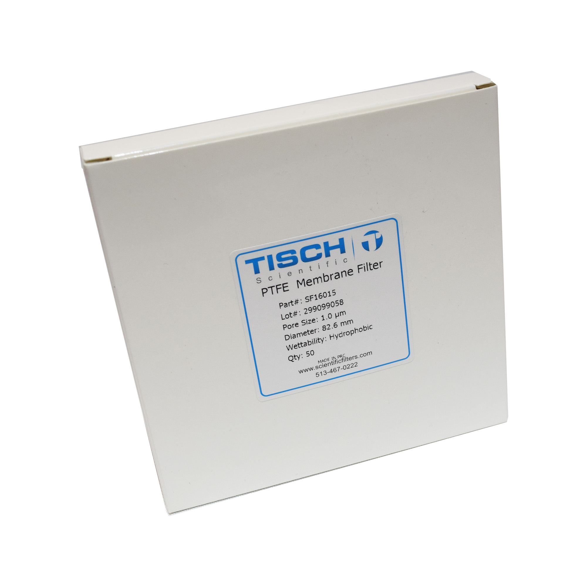Tisch Scientific | Tisch PTFE Membrane Filters, 1.0um, 82.6mm ...